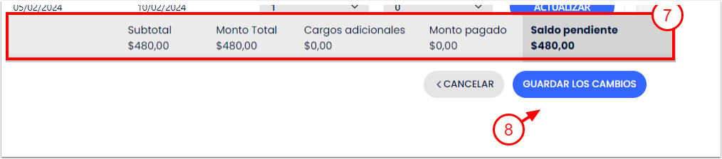 Editar reservas – Cloudbeds