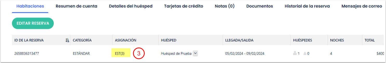 Editar reservas – Cloudbeds