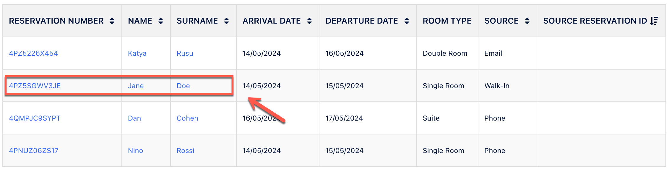No-Show Report – Cloudbeds