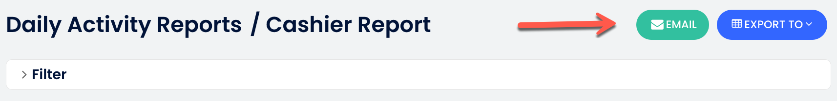 Cashier Report – Cloudbeds