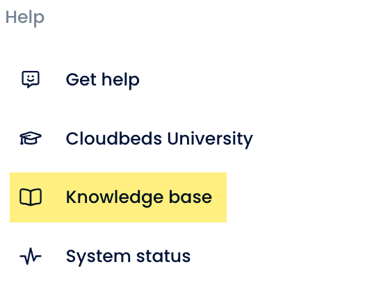 Help Center - Everything you need to know – Cloudbeds