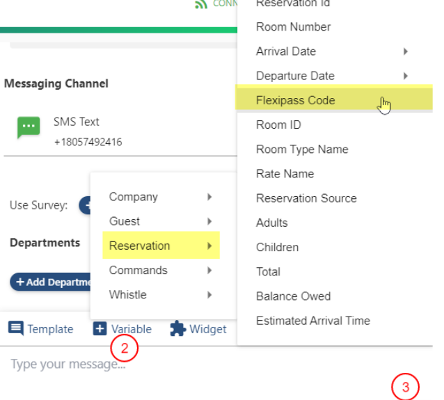 Integración de Whistle for Cloudbeds - Guía de conexión de FLEXIPASS – Cloudbeds