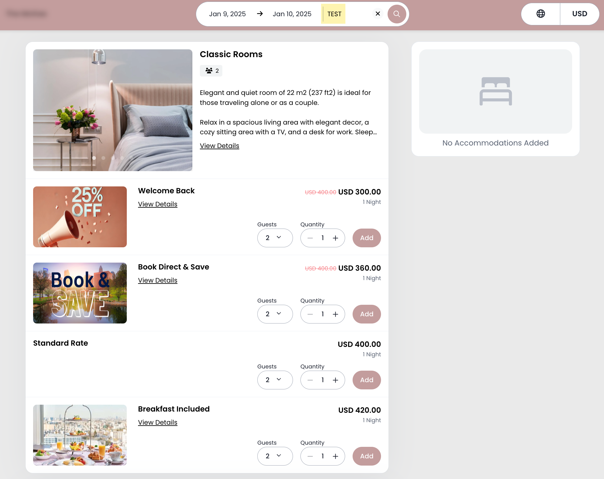 How to redirect your guests to a particular room type and/or rate plan in Cloudbeds PMS? – Cloudbeds