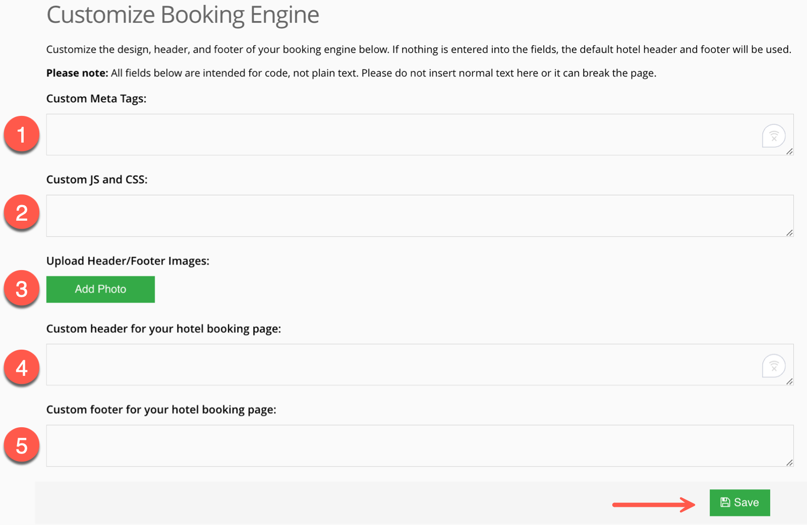 Where can I customize the Group Booking Engine – Cloudbeds