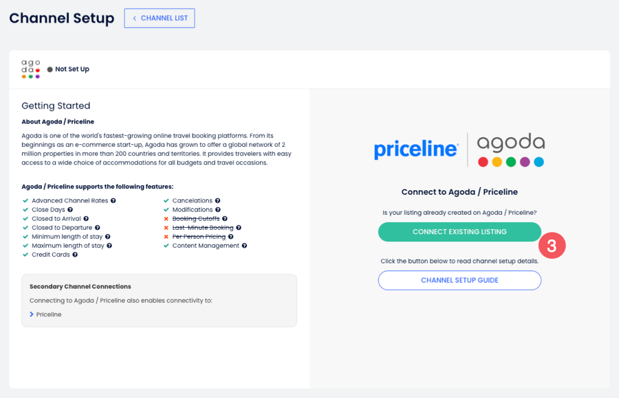 เชื่อมต่อ Priceline/Agoda กับ Cloudbeds พีเอ็มเอส – Cloudbeds