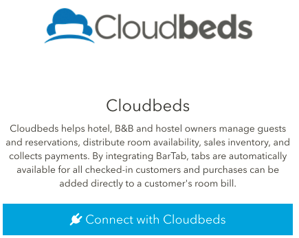 Tabology (BarTab) POS - วิธีการเชื่อมต่อ – Cloudbeds