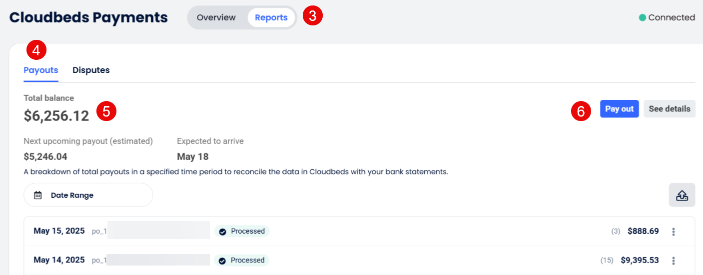 Pagos instantáneos para Cloudbeds Payments – Cloudbeds