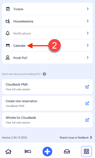 Cloudbeds App - Calendar – Cloudbeds