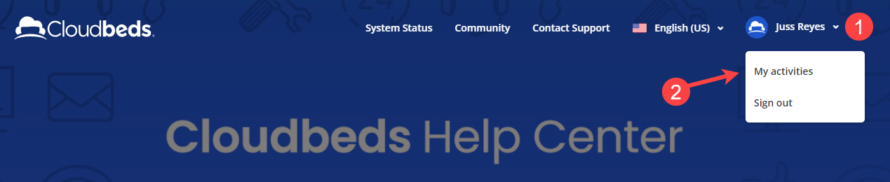 Your Community profile – Cloudbeds